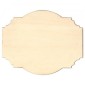 Fancy Shape 1 Birch Plywood and MDF Plaques
