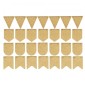 Birch Ply Triangle Bunting Shape