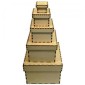Birch Plywood and MDF Rectangle Box Stack Kits