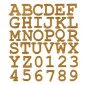Art Nouveau Font - Single MDF Letters and Numbers