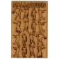 Sheet of Mini Zombies - Halloween Wood Shapes