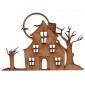 Haunted House Wood Shape style 2 for altered art and crafts