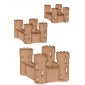 Sandcastle MDF Wood Shape style 2 for altered art and crafts