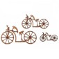 Wood Vintage Bicycle Shape 1 for altered art and craft projects