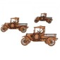 Wood Vintage Car Shape 4 for altered art and craft projects