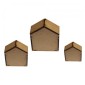 Block Style Wide House Kit for altering and home decor
