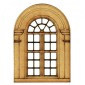 Russian Revival Style Window - MDF Wood Shape