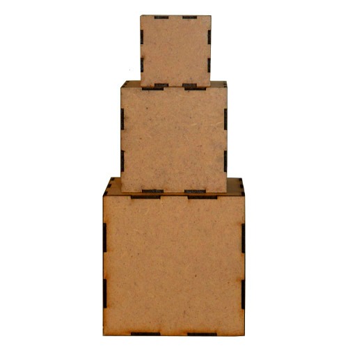 Plain Artist Trading Block stack kit for altered art projects