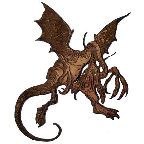 The Jabberwocky - Alice in Wonderland Shapes