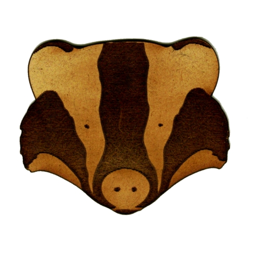 Badger Wood Shape style 3 for altered art and craft projects