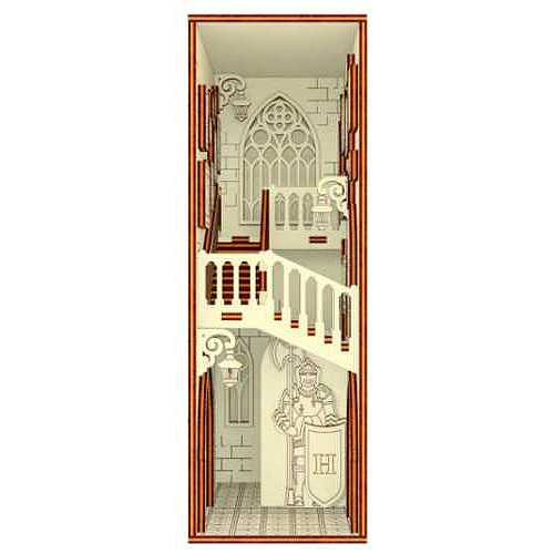 Knight's Castle MDF Book Nook Kit