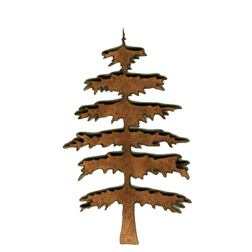 Christmas Tree MDF Wood Shape 2 for altered art and craft project