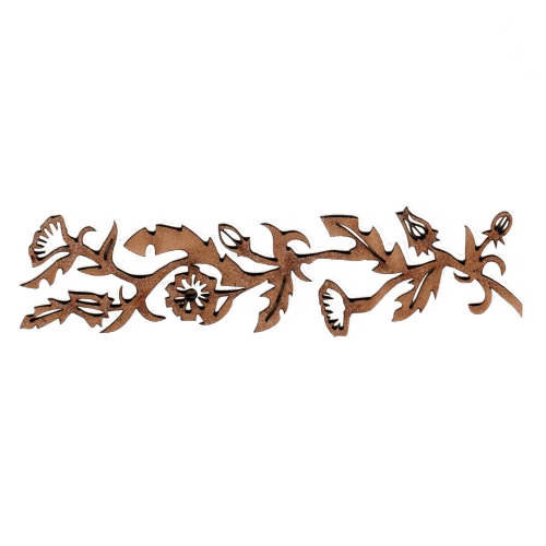 Flowering Vine Wood Border Embellishment 2 for art and crafts