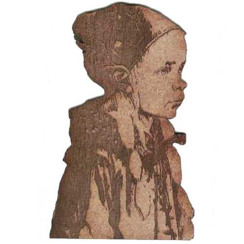 Elf Woodland Folk MDF Wood Shape