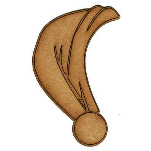 Santa Hat - MDF Christmas Wood Shape