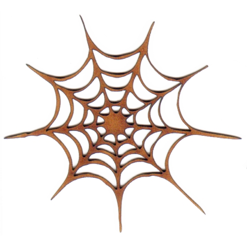 Wood Spiders Web Shape for altered art and craft projects
