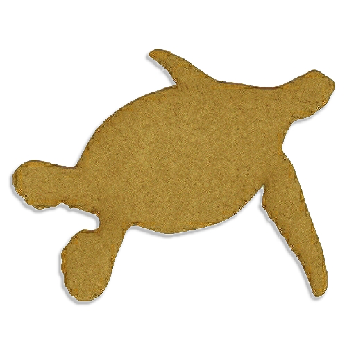 Greenback Sea Turtle MDF Wood Shape