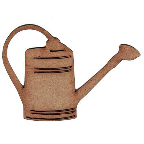 Watering Can with Long Spout MDF Wood Shape