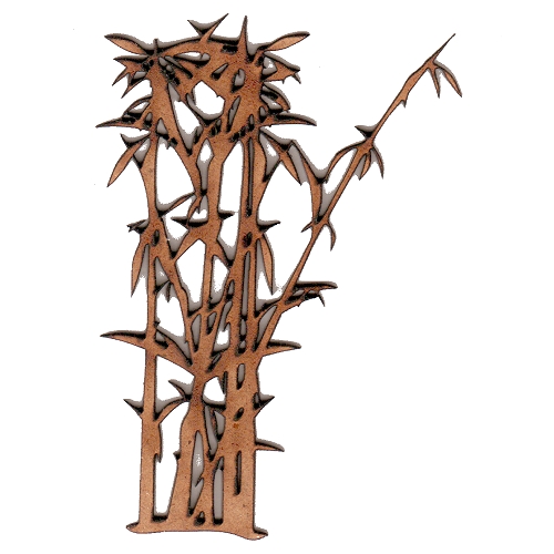 Bamboo Thicket Wood Shape for altered art and craft projects