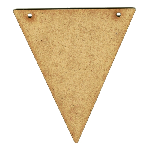MDF Triangle Bunting Shape