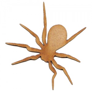 Wood Spider Shape 3 for altered art and craft projects