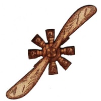 Wood Dirigible Shape for altered art and craft projects