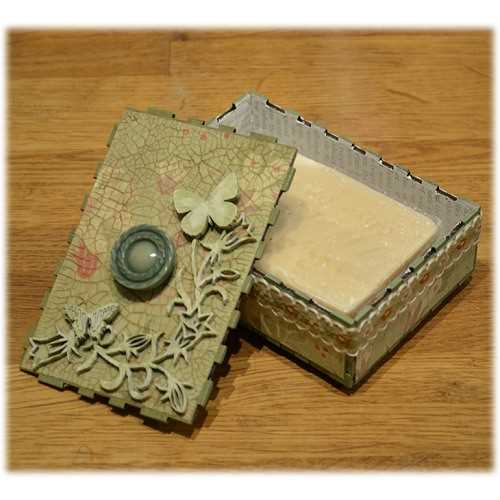 MDF Trinket Box Kit with Castellated Lid